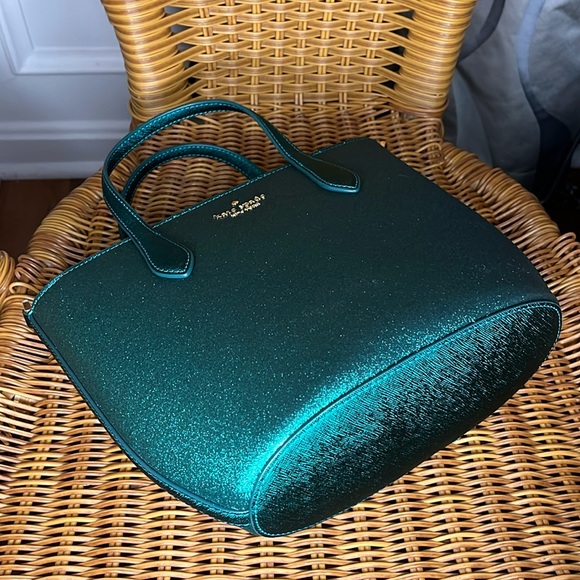 kate spade | Bags | Kate Spade Glimmer Glitter Satchel Crossbody Bag ...